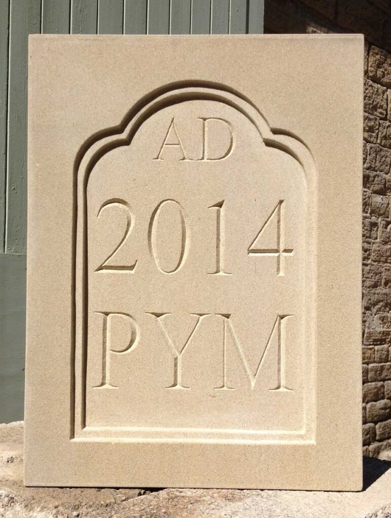 Large stone signs suitable for building into structures. | Hand Carved ...